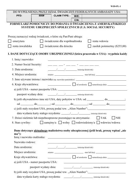 WZO-PL-01 - ZUS