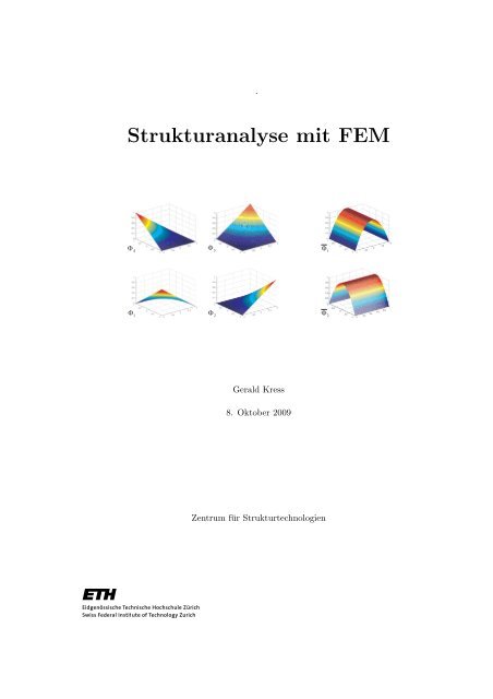 Strukturanalyse mit FEM - Centre of Structure Technologies - ETH ...