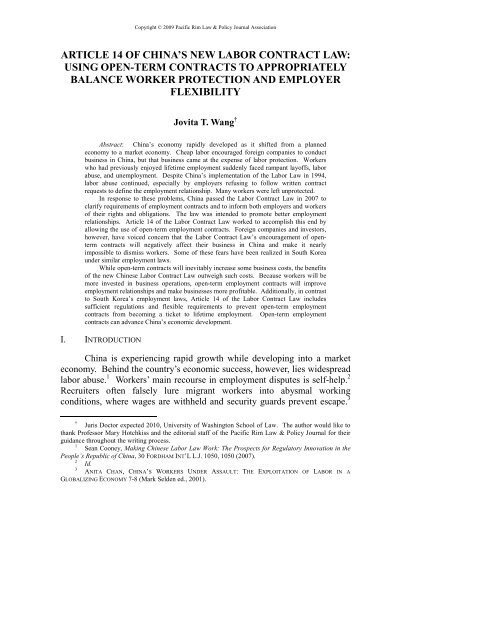 Labor And Employment China Labour Employment Lawyer