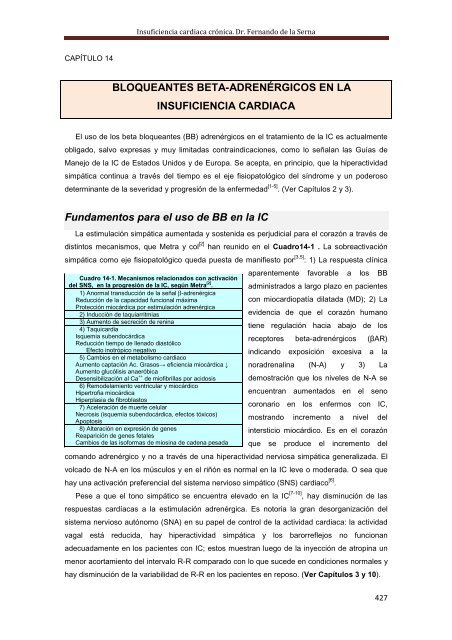 BLOQUEANTES BETA-ADRENÉRGICOS EN LA ... - FaC