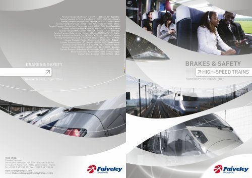 Safety - efficiency - Faiveley