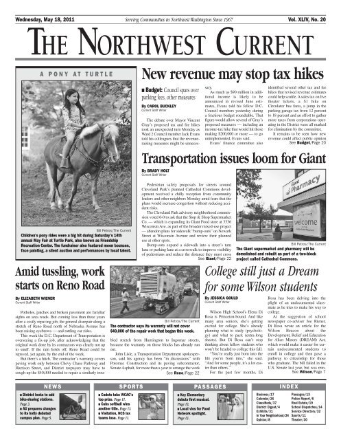 No.20 May 18, 2011 - The Current Newspapers