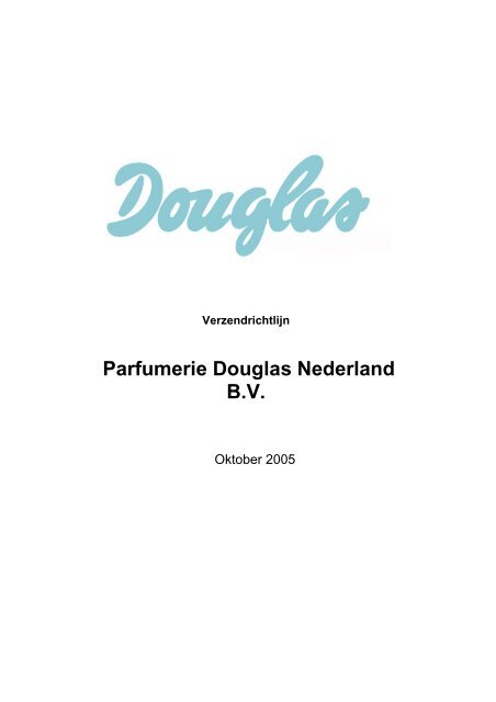 Douglas Parfumerie Logo Parfumerie Douglas Verzeild In Miljoenenruzie