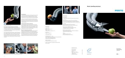 Bionic Handling Assistant - Festo