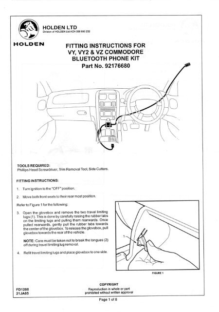 Ve Commodore Bluetooth Wiring Diagram Schema Digital