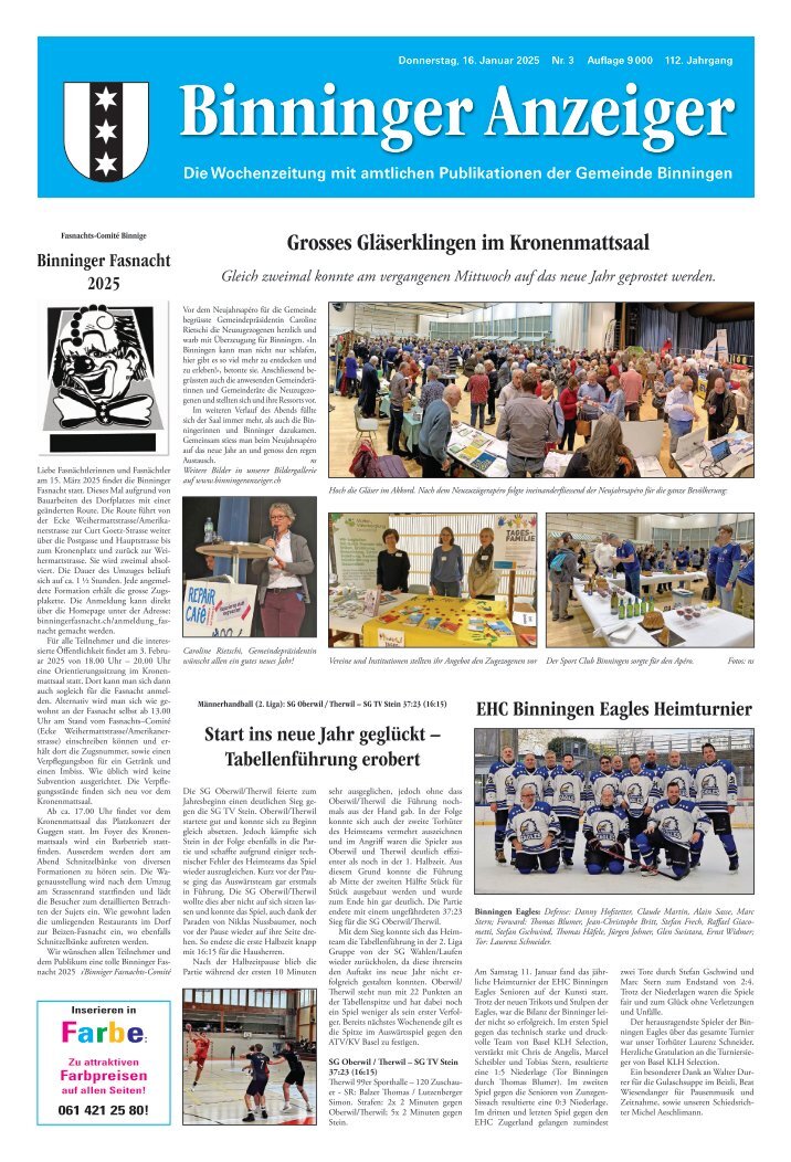 Binninger Anzeiger