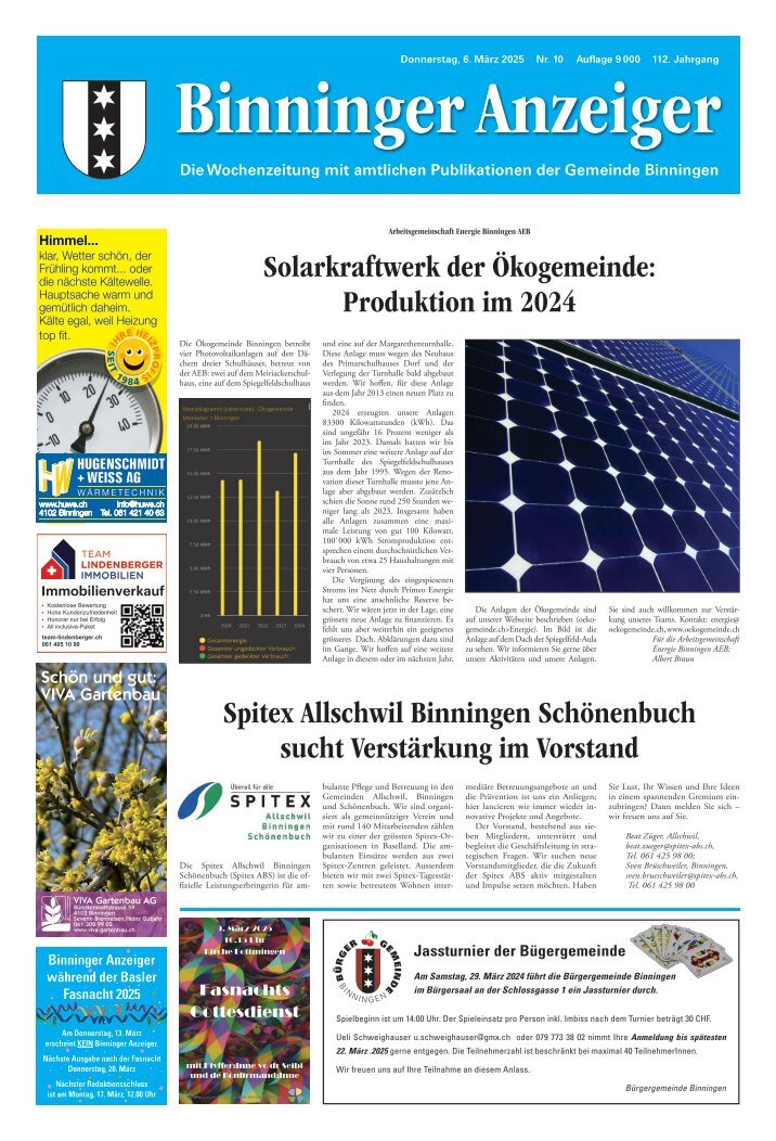 Binninger Anzeiger