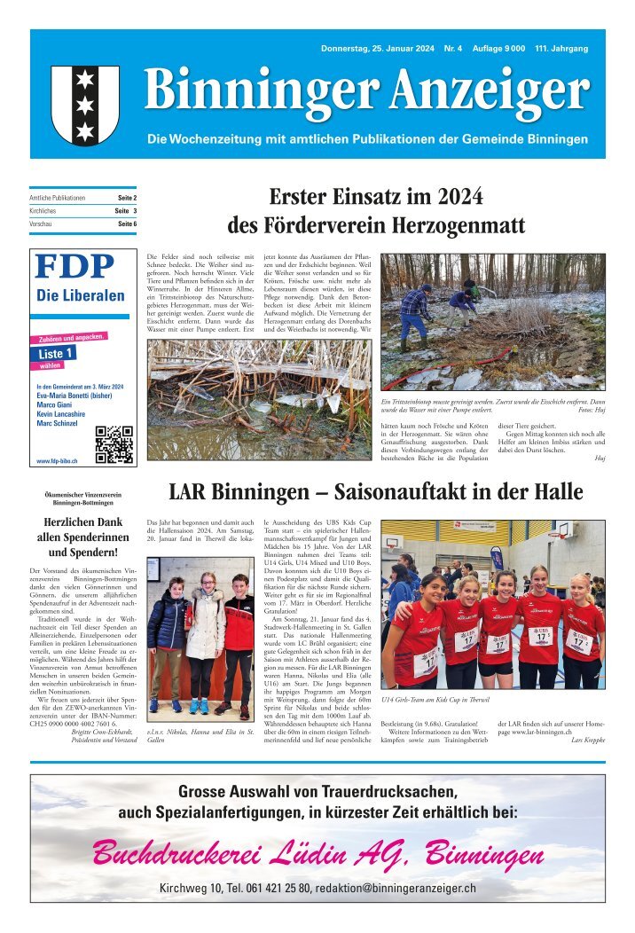 Binninger Anzeiger