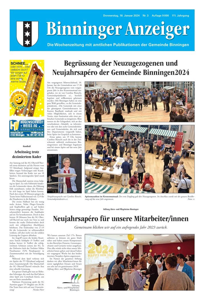 Binninger Anzeiger