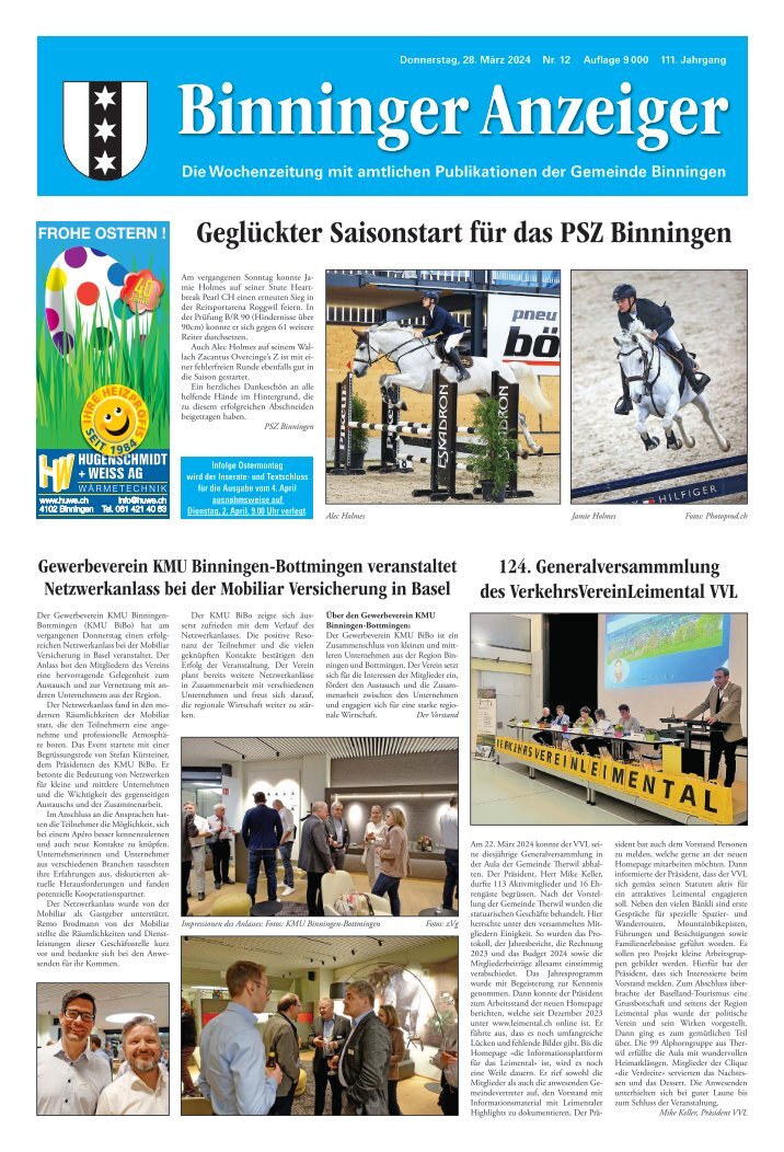 Binninger Anzeiger