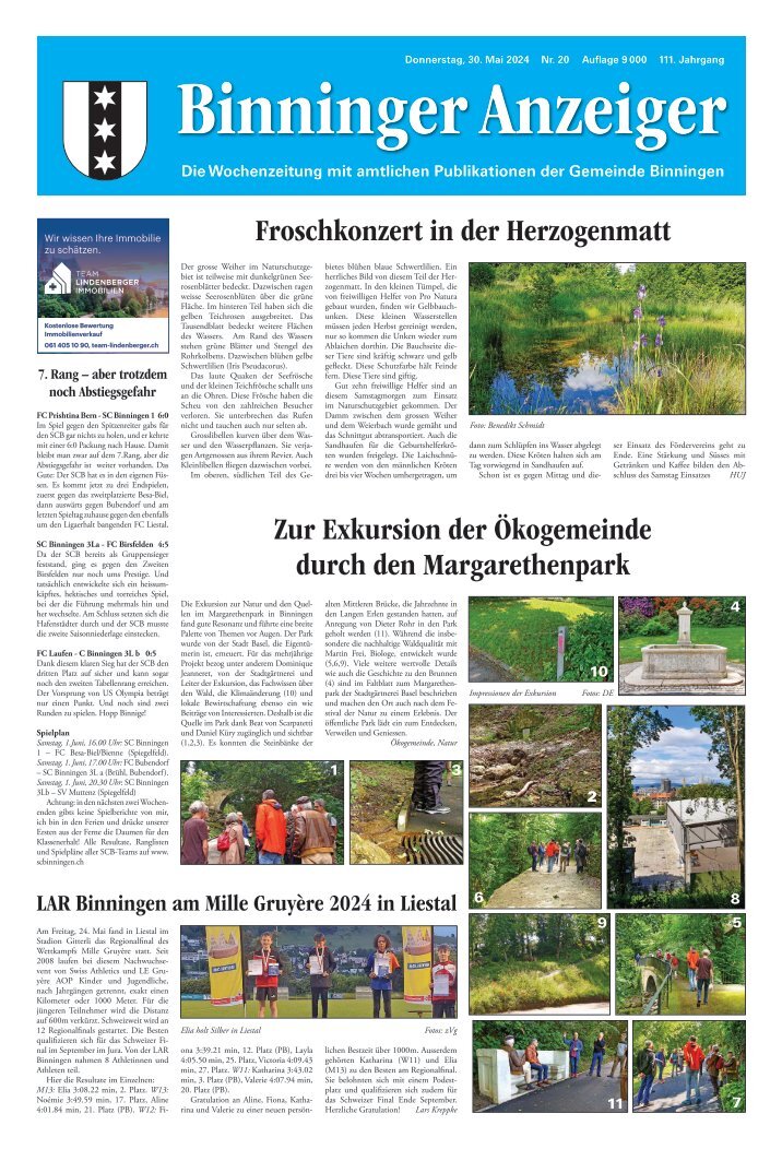 Binninger Anzeiger