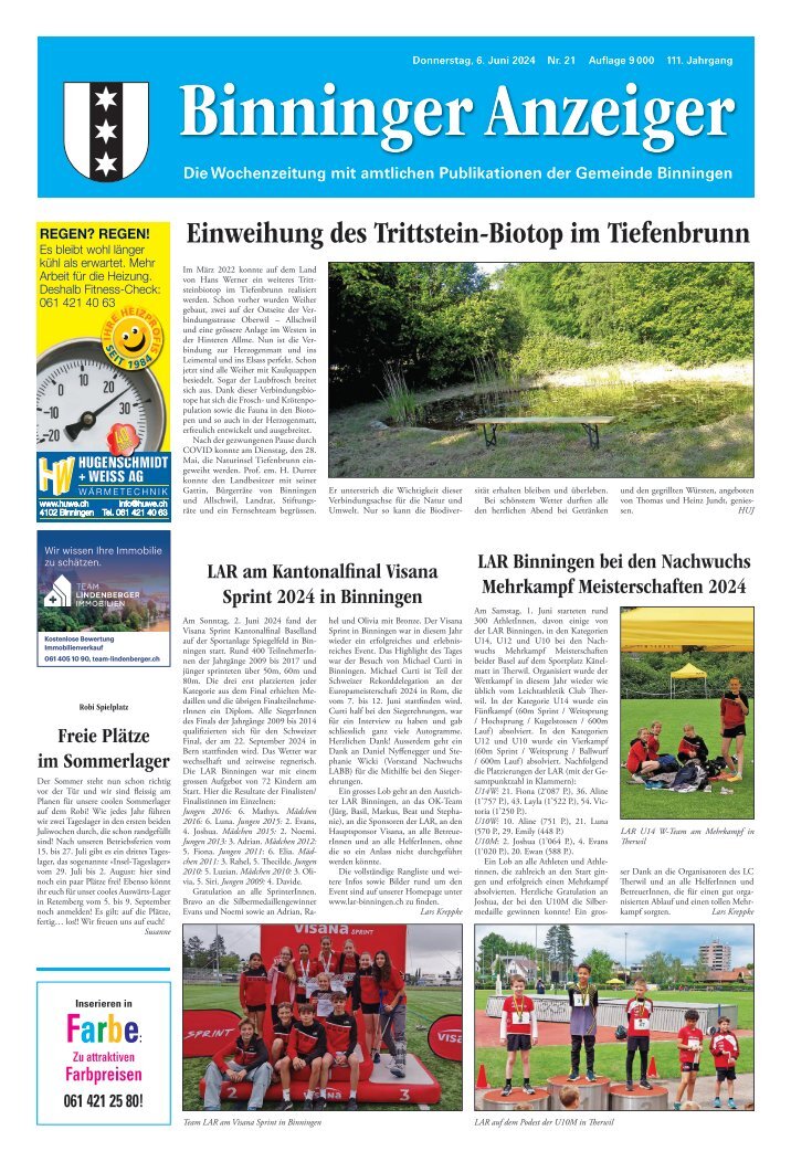 Binninger Anzeiger