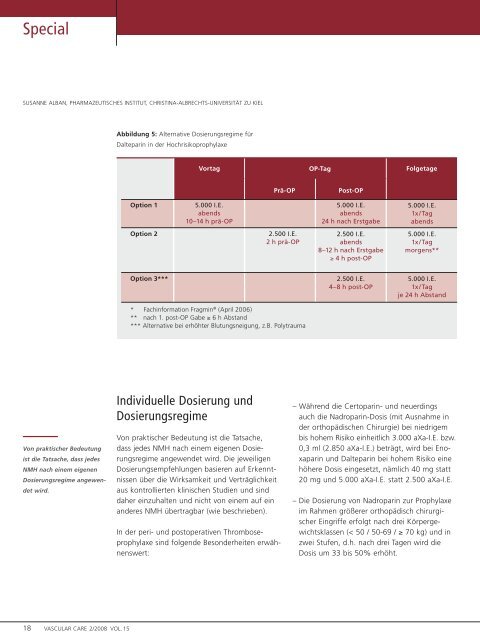 Für die Therapie von Pat