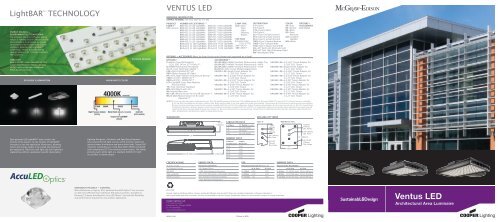 Ventus LED - Cooper Industries