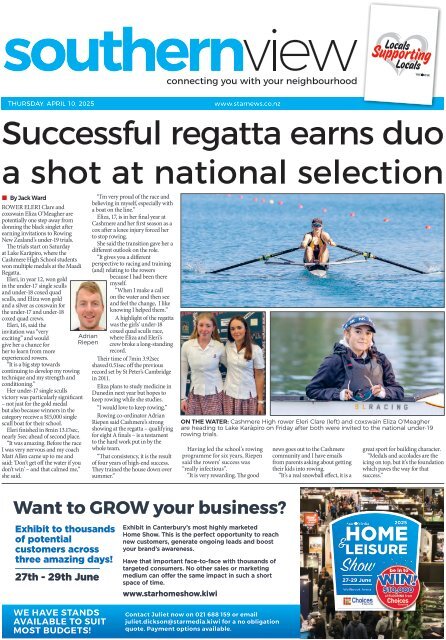 Southern View: April 10, 2025