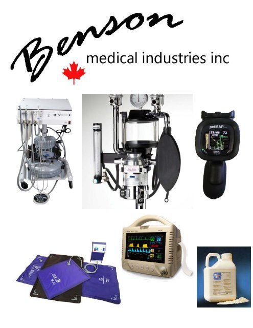 Benson Medical Industries Inc Is A Canadian Owned