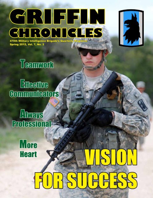 As The Griffin Chronicles - 470th mi brigade - U.S. Army