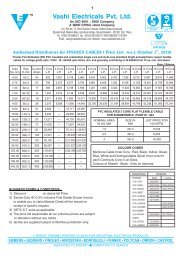 Vashi electricals pvt. ltd.