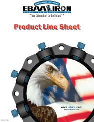 Series 1700 MEGALUG Restraint Harness for Push ... - EBAA Iron, Inc.