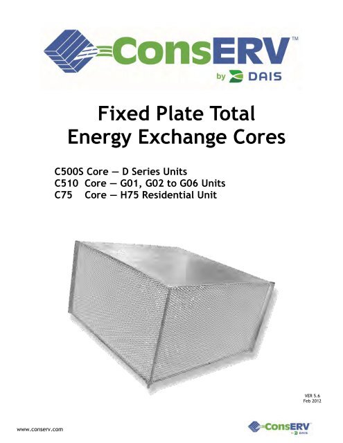 ConsERV™ C75 Core