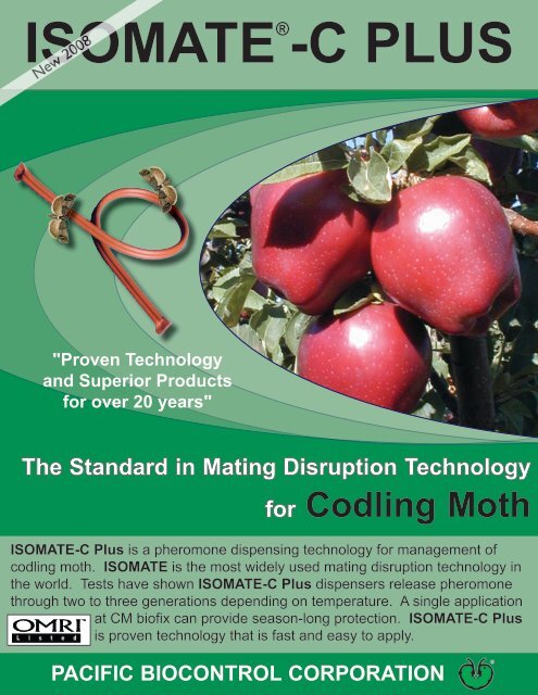 ISOMATE®-C PLUS - Pacific Biocontrol Corporation