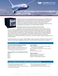 FDIMU Data - Teledyne Controls