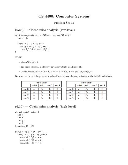 CS 4400: Computer Systems