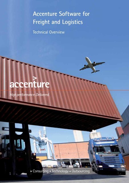 Accenture Software for Freight and Logistics