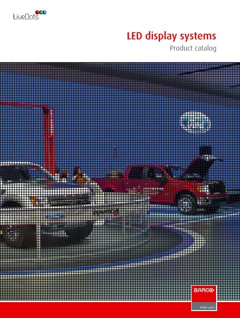 LED display systems product catalog - Barco