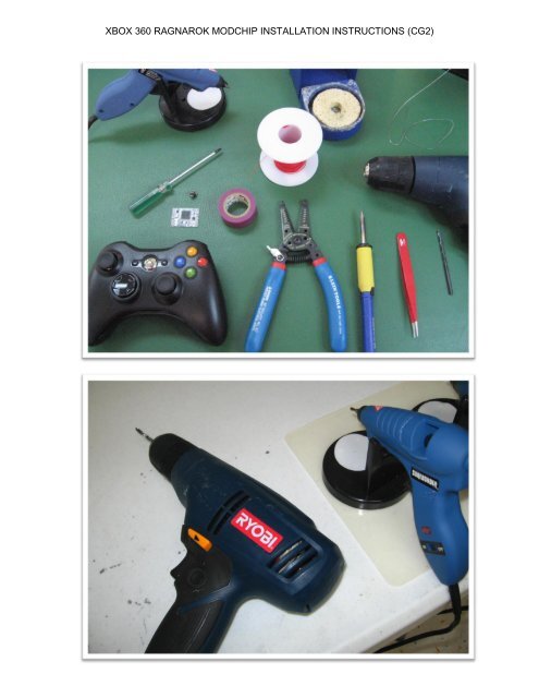 xbox 360 ragnarok modchip installation instructions - Viking360.com