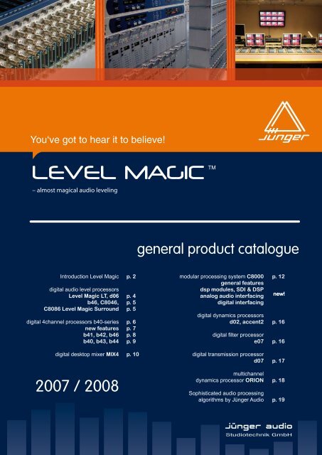 general product catalogue - Radikal