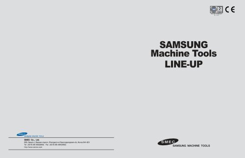 cnc lathe - Samsung Machine Tools