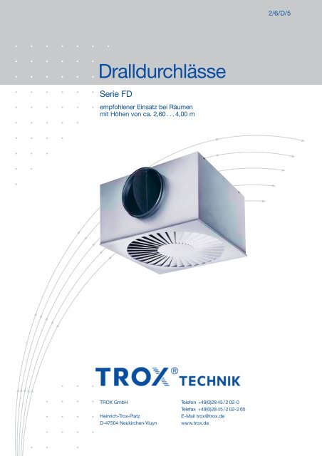 FD - Gebrüder Trox GmbH