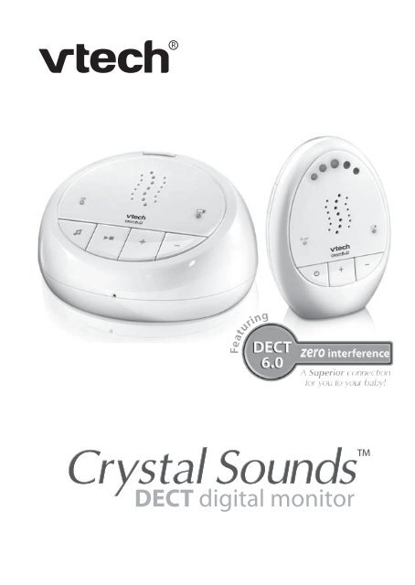 Crystal Sounds DECT Digital Monitor - Manual - VTech