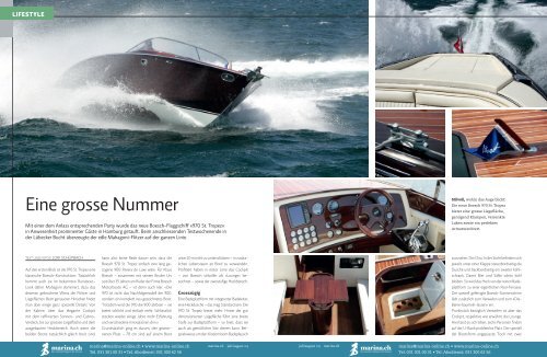 Boesch 970 St. Tropez - boot24.ch