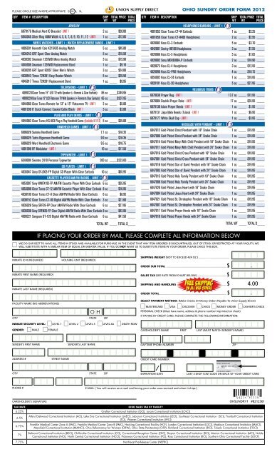 Please circle size where