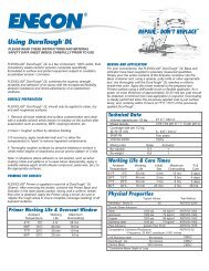 Using METALCLAD DurAlloy.cdr - Enecon