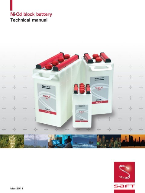 Ni-Cd block battery Technical manual - Saft