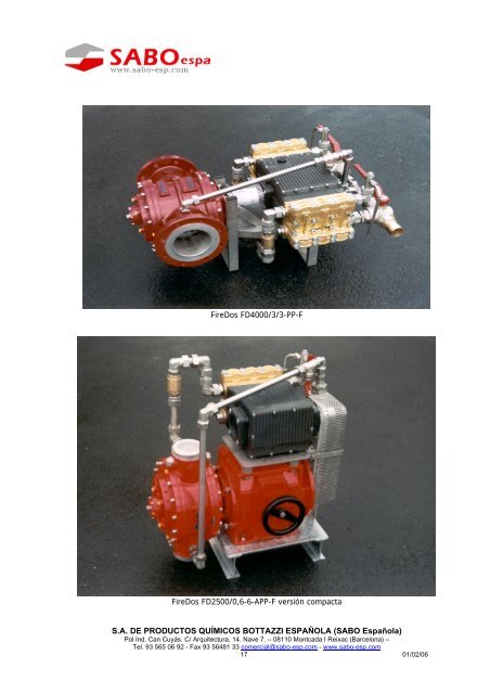 FireDos FD4000/3/3-PP-F F