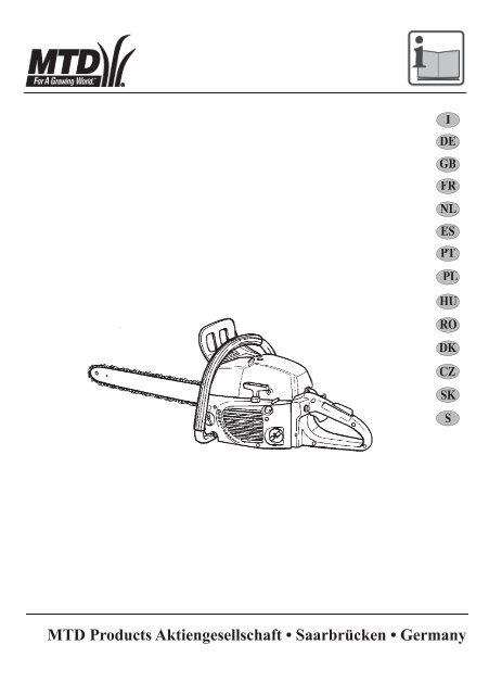 MTD Products Aktiengesellschaft • Saarbrücken • Germany