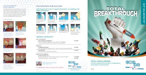 ace all-bond te brochure - Bisco, Inc.