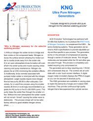 Ultra Pure Nitrogen Generators - ACE Production Technologies