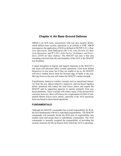 MCWP 3-21.1 Chapter 4 - GlobalSecurity.org