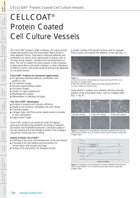 CELLCOAT® Protein Coated Cell Culture Vessels - Greiner Bio One