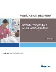 TRAVASOL AMINO ACID INJECTIONS - Baxter