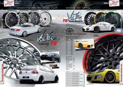 WHEELS barracuda-wheels.com barracuda-wheels.com VOLTEC