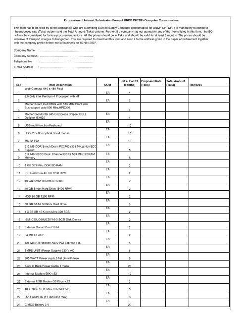 EOI form- Computer Consumables Items of CHTDF.pdf