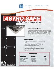AstroTherm Thermal Insulation - Innovative Energy