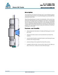 Owen Oil Tools Premium Bridge Plug Wireline Set / Drillable