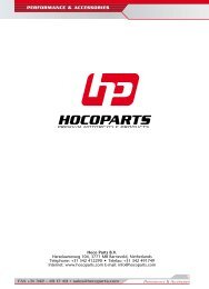 Remus Motor Catalogus 2013 - Hoco Parts
